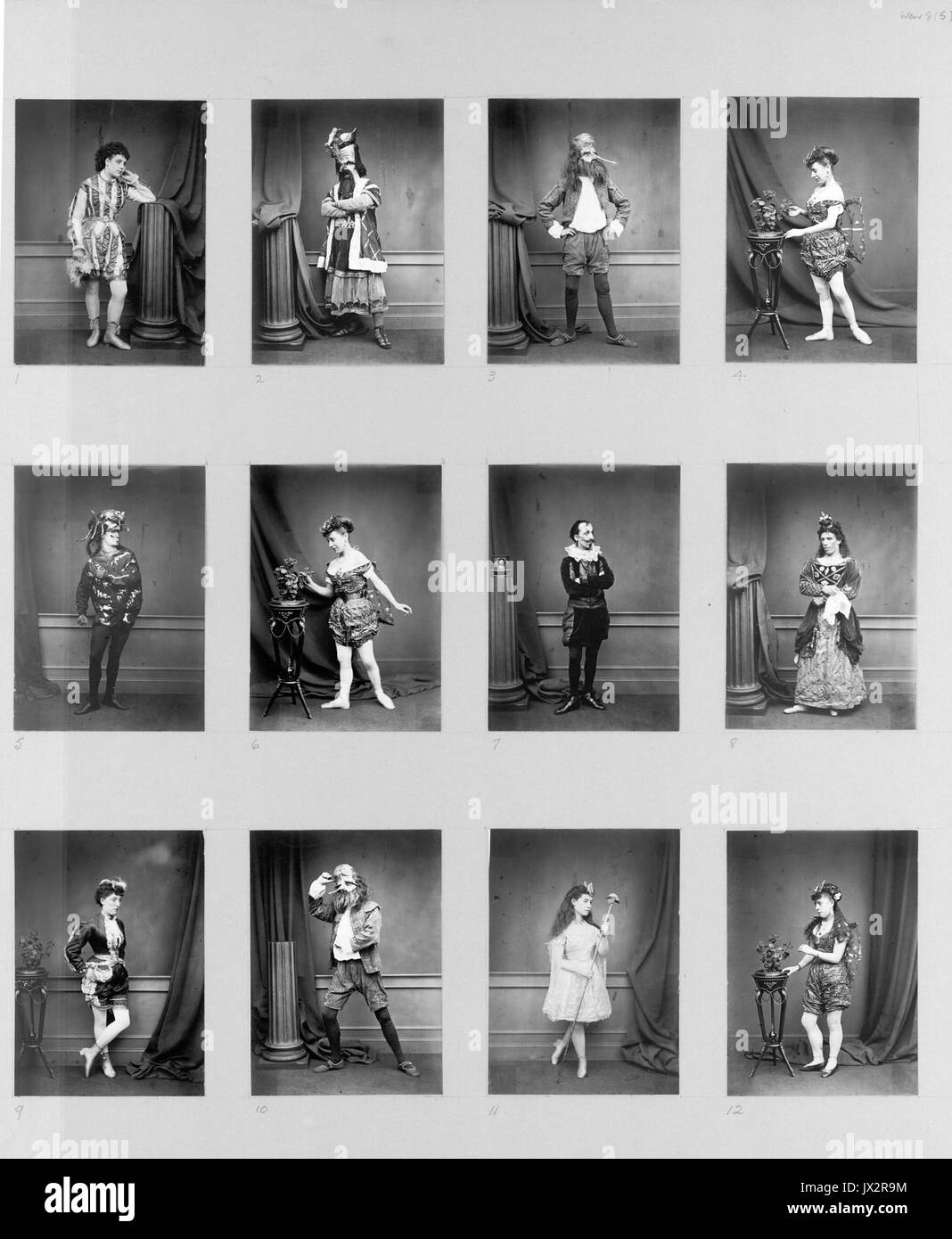 Characters collection Black and White Stock Photos & Images - Alamy