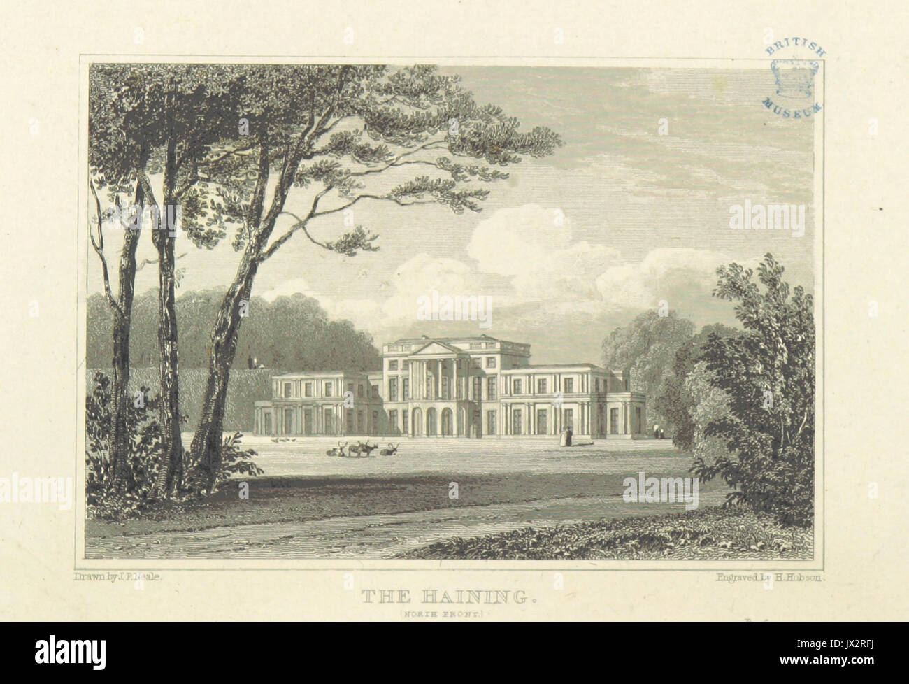 Neale(1818) p6 196 The Haining (North Front Stock Photo - Alamy Neale(1818) p6 196 The Haining (North Front Stock Photo - Alamy