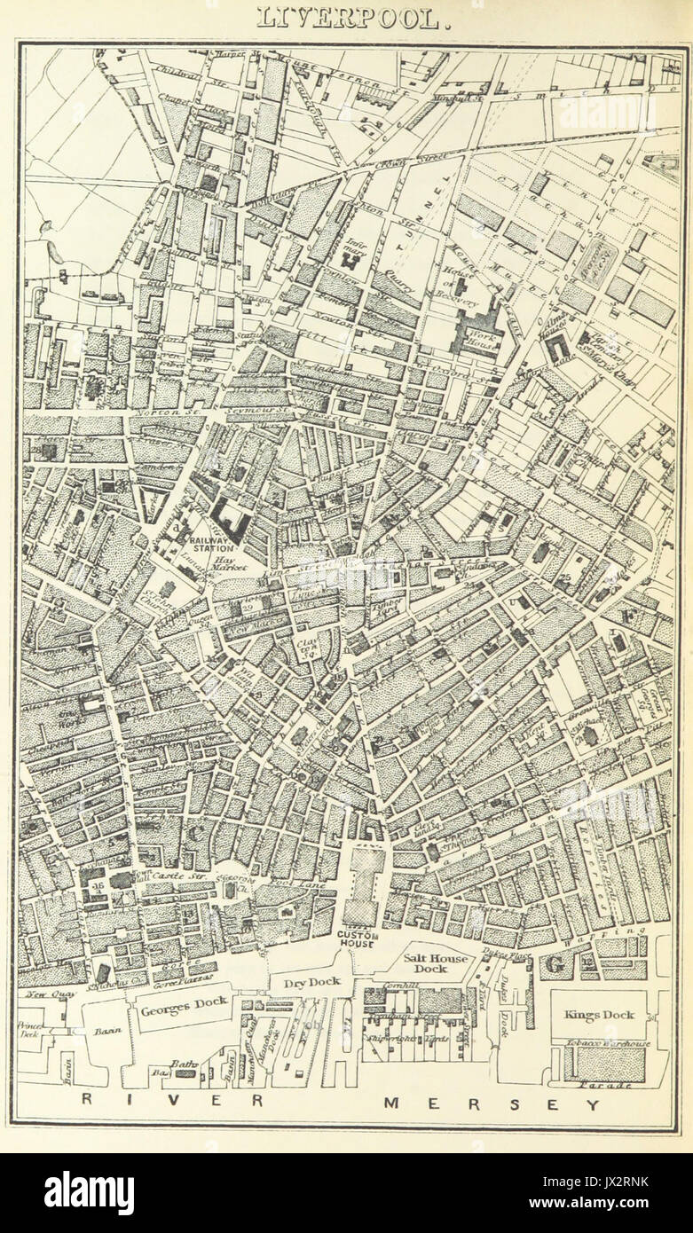 Map of liverpool hi-res stock photography and images - Alamy