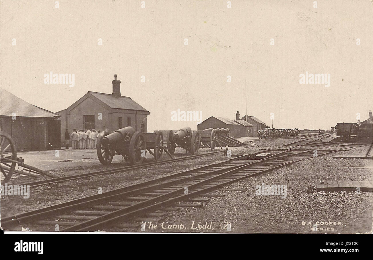 Lydd Town railway station Stock Photo - Alamy