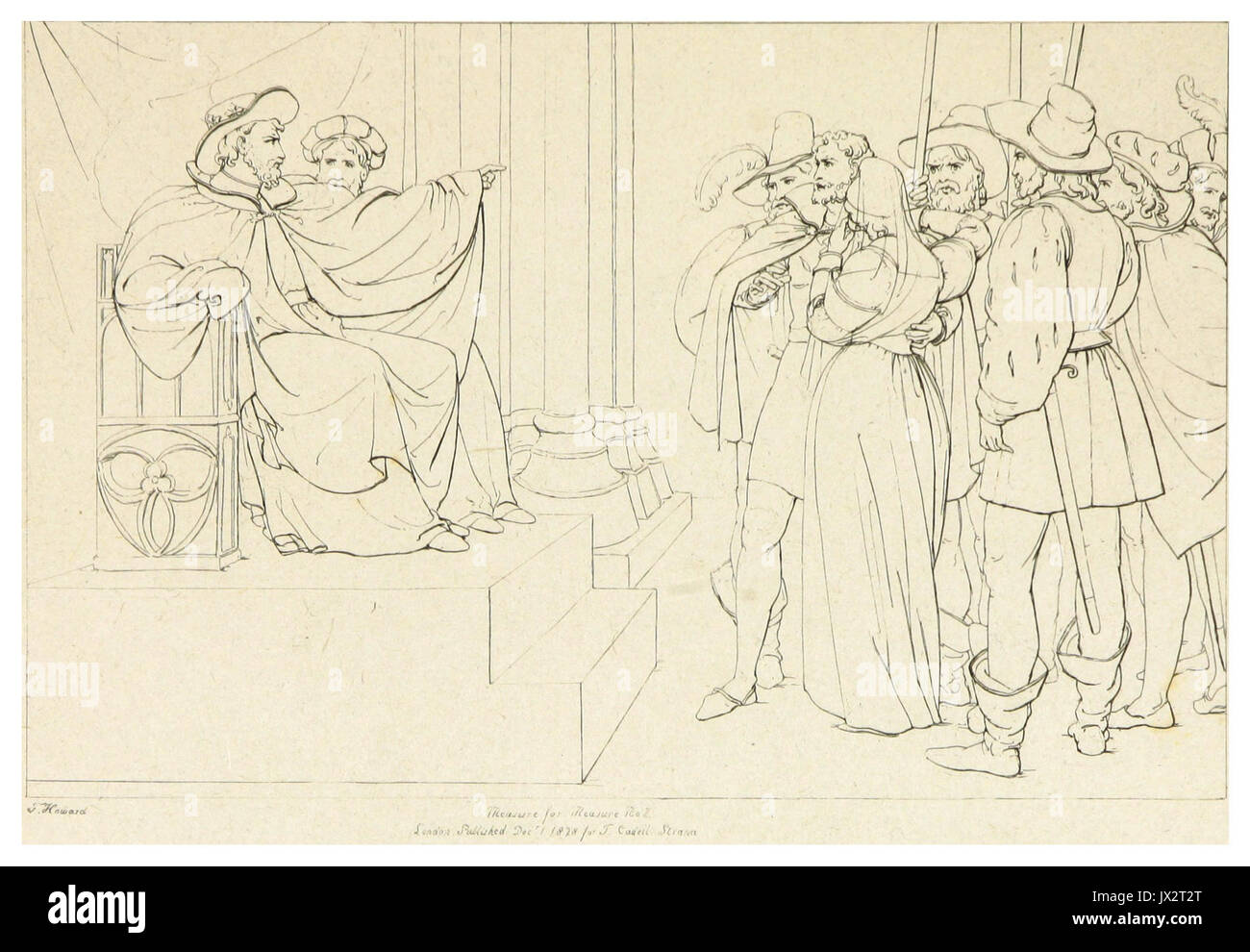 HOWARD(1828 33) Shakspeare, Measure for Measure vol1, p179 Stock Photo ...