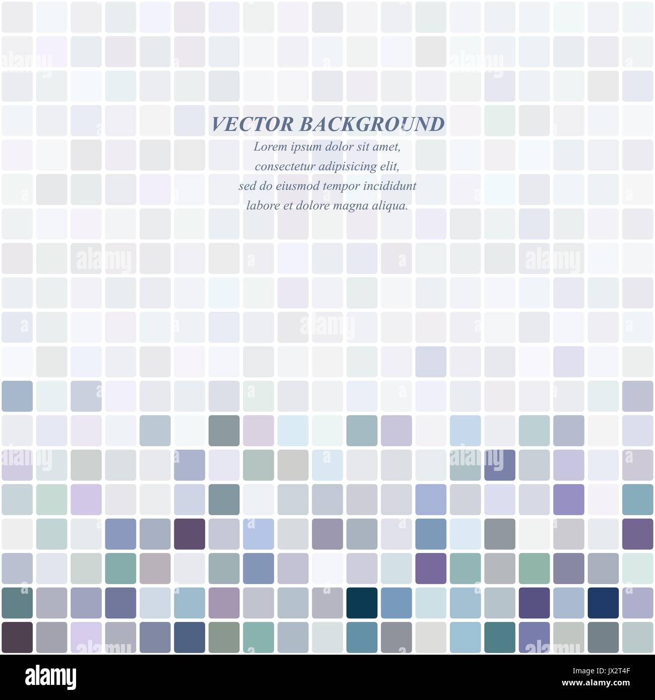 Colored abstract pixel square mosaic background Stock Vector Image ...