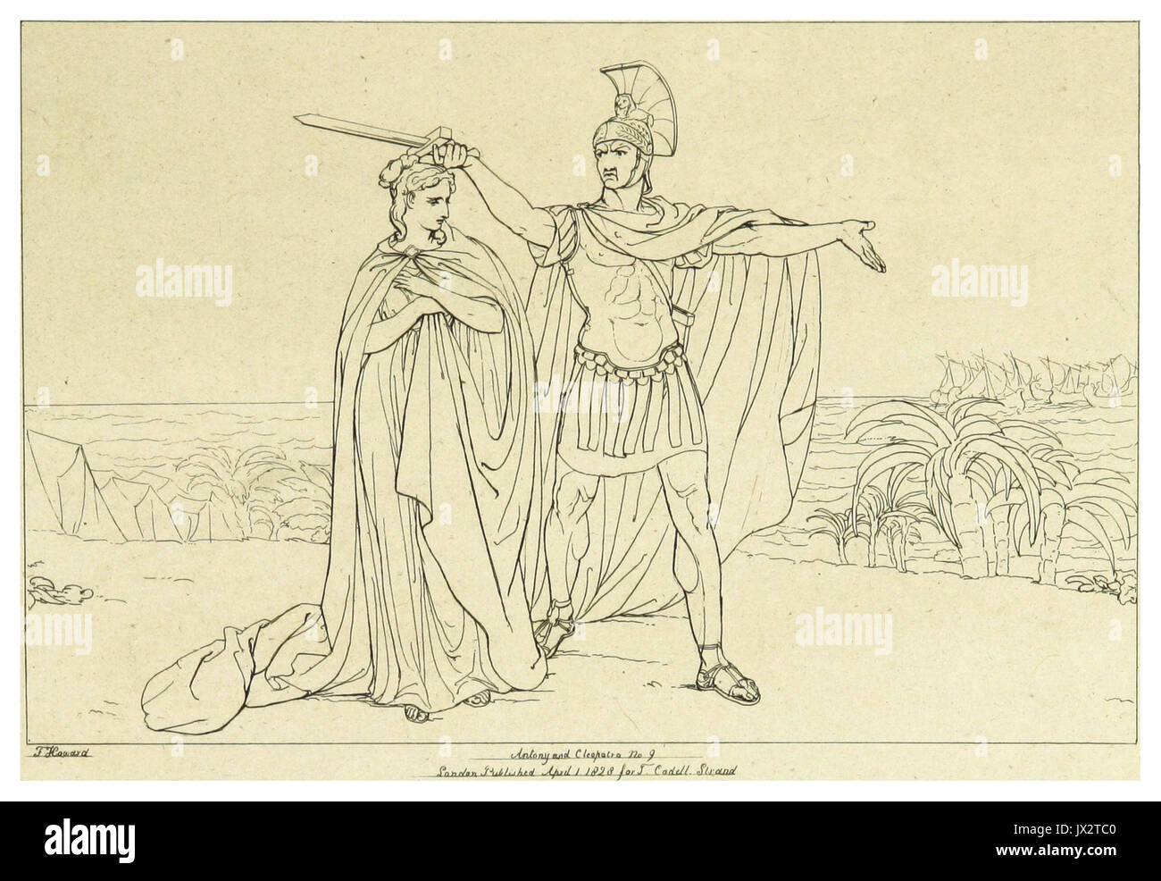 HOWARD(1828 33) Shakspeare, Antony and Cleopatra, vol4, p219 Stock ...