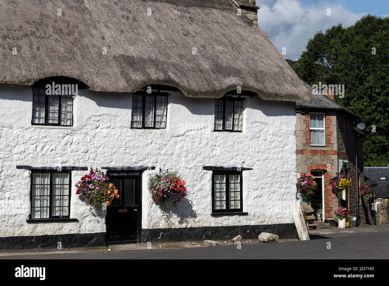 Residential Building, Beauty, Cottage, Devon, Rural Scene, Thatched ...