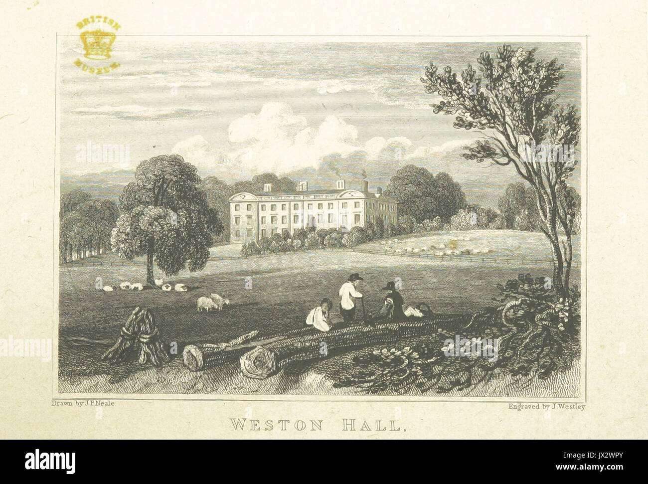 Weston hall hi-res stock photography and images - Alamy