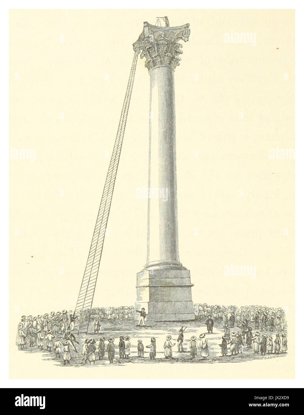 Egyptian pillar Cut Out Stock Images & Pictures - Alamy