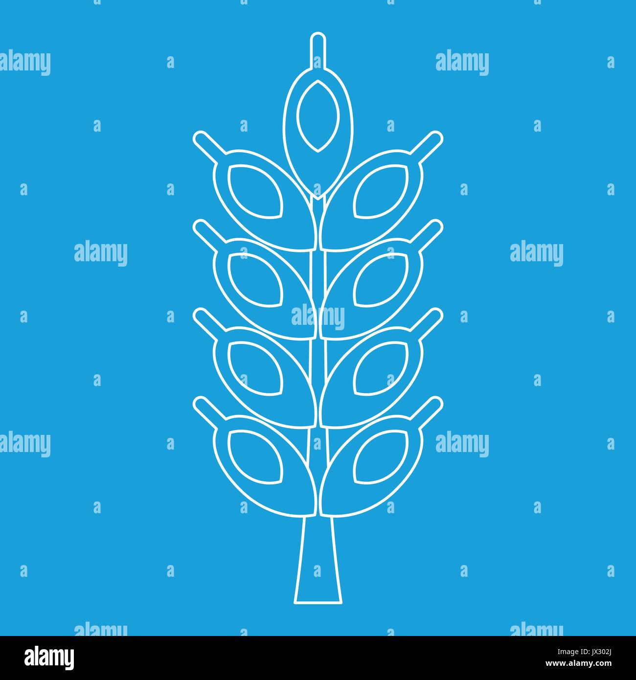 Big spike icon, outline style Stock Vector Image & Art - Alamy