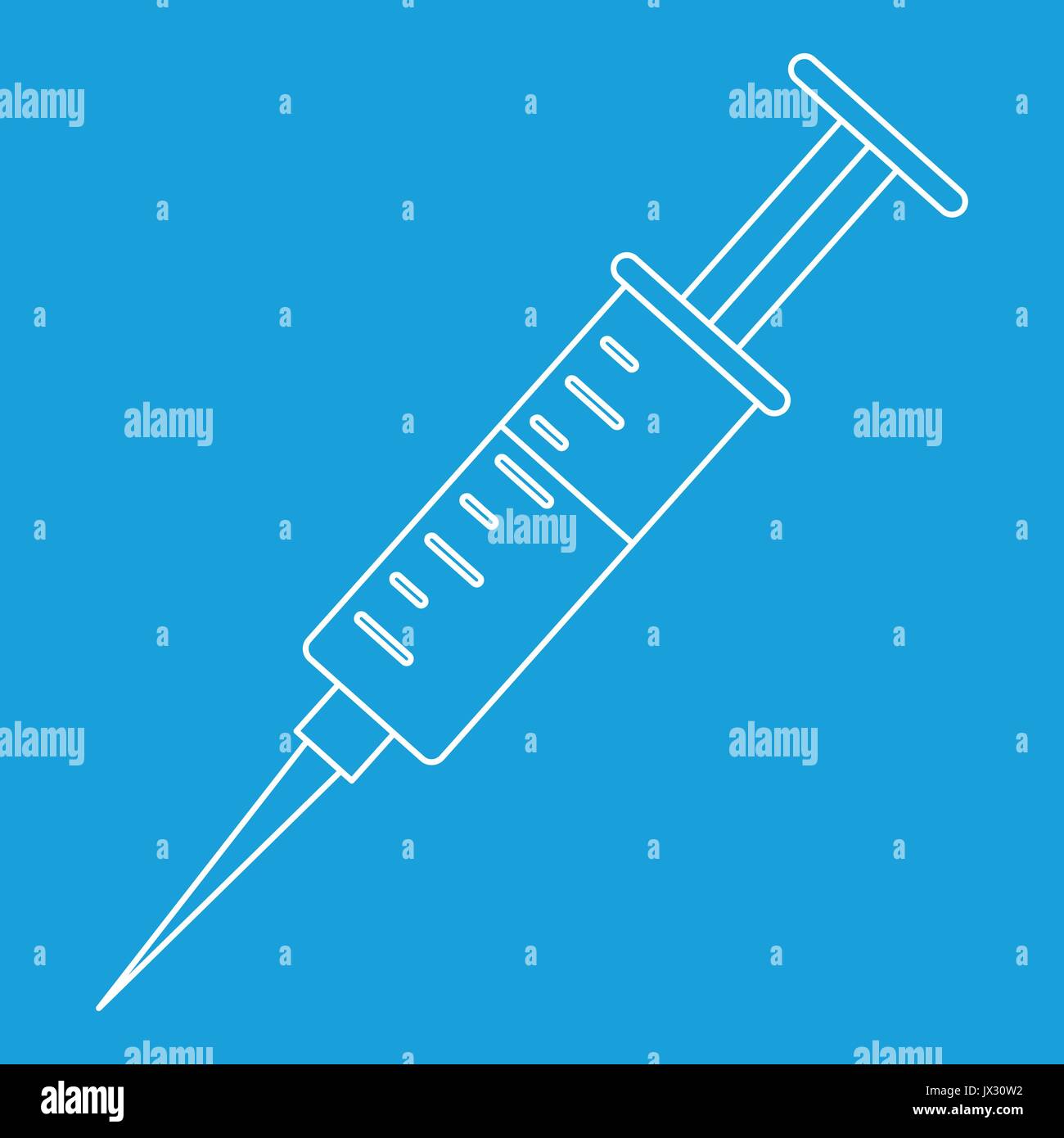 Syringe icon, outline style Stock Vector Image & Art - Alamy
