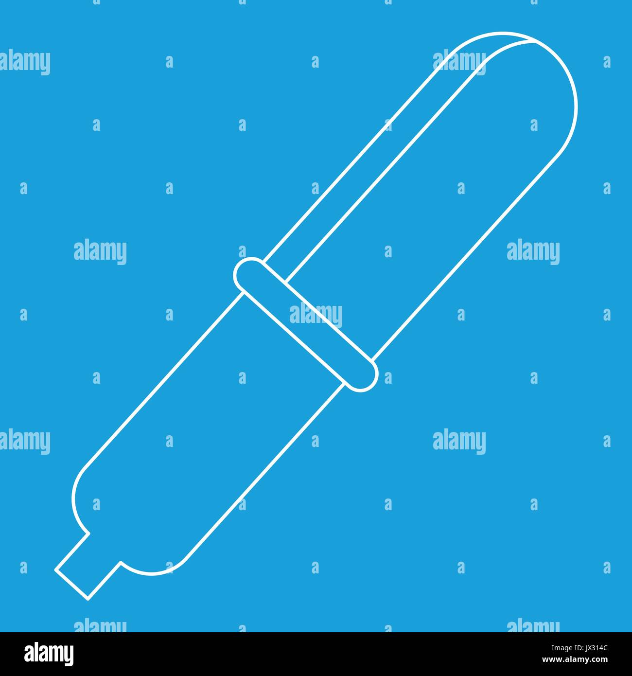 Pipette icon, outline style Stock Vector Image & Art - Alamy