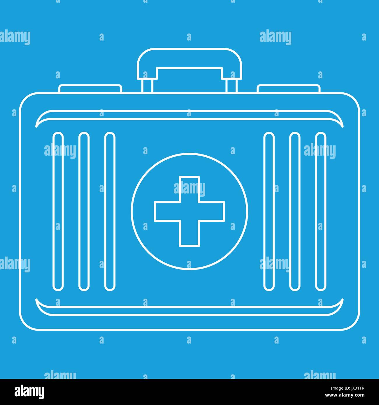 First aid icon, outline style Stock Vector Image & Art - Alamy
