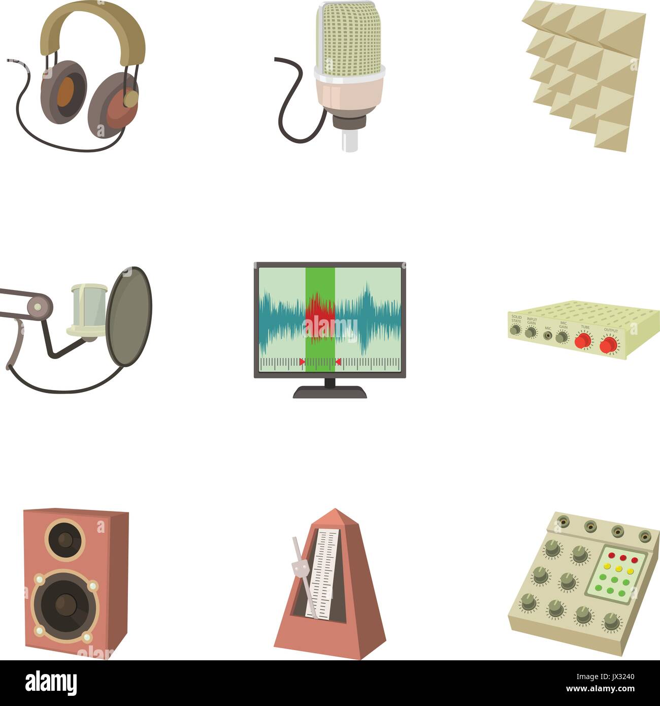 Guitar Electronics Stock Vector Images - Alamy