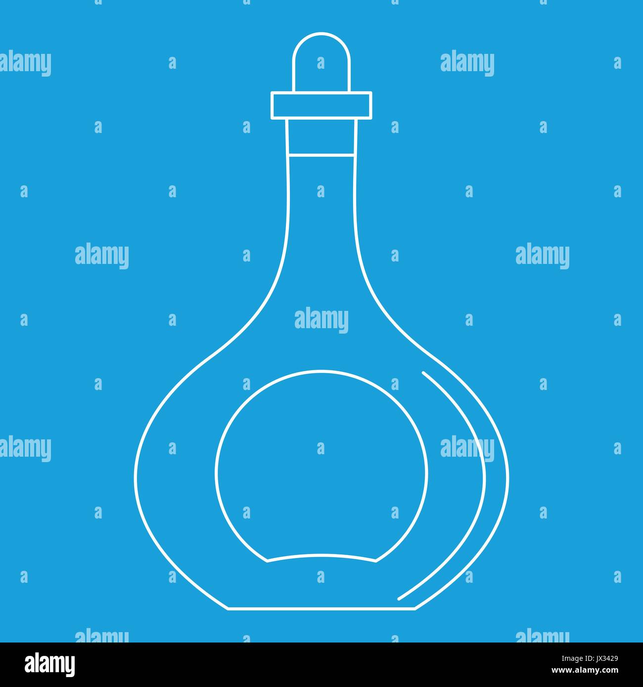 Carafe icon, outline style Stock Vector Image & Art - Alamy