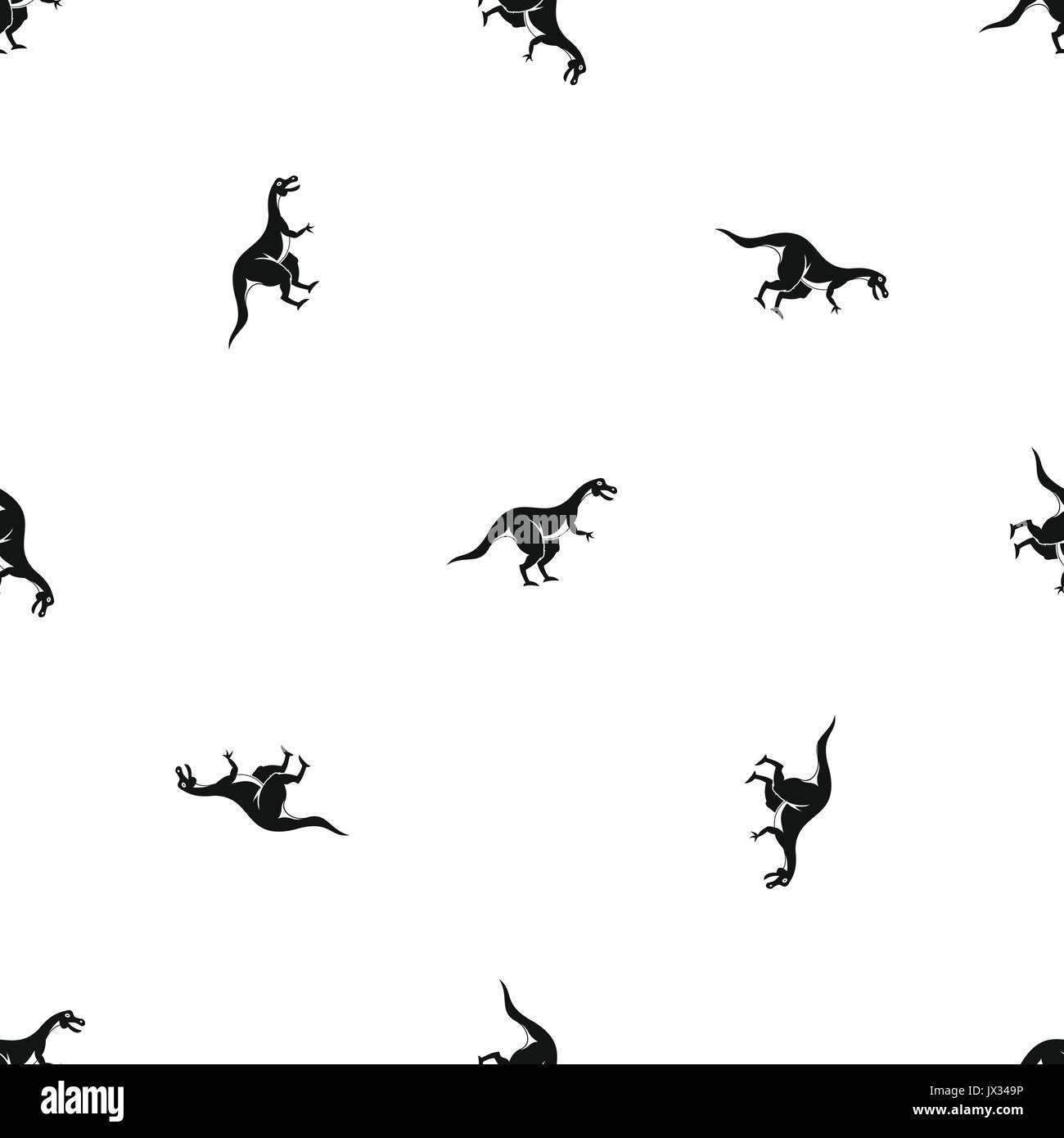 Toy dinosaur black background Stock Vector Images - Alamy