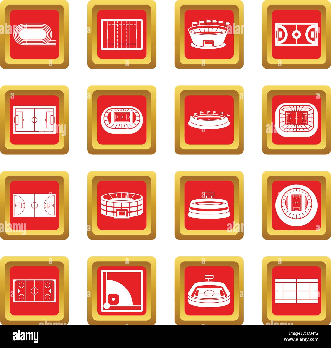 Stadium Map Illustration High Resolution Stock Photography and Images ...