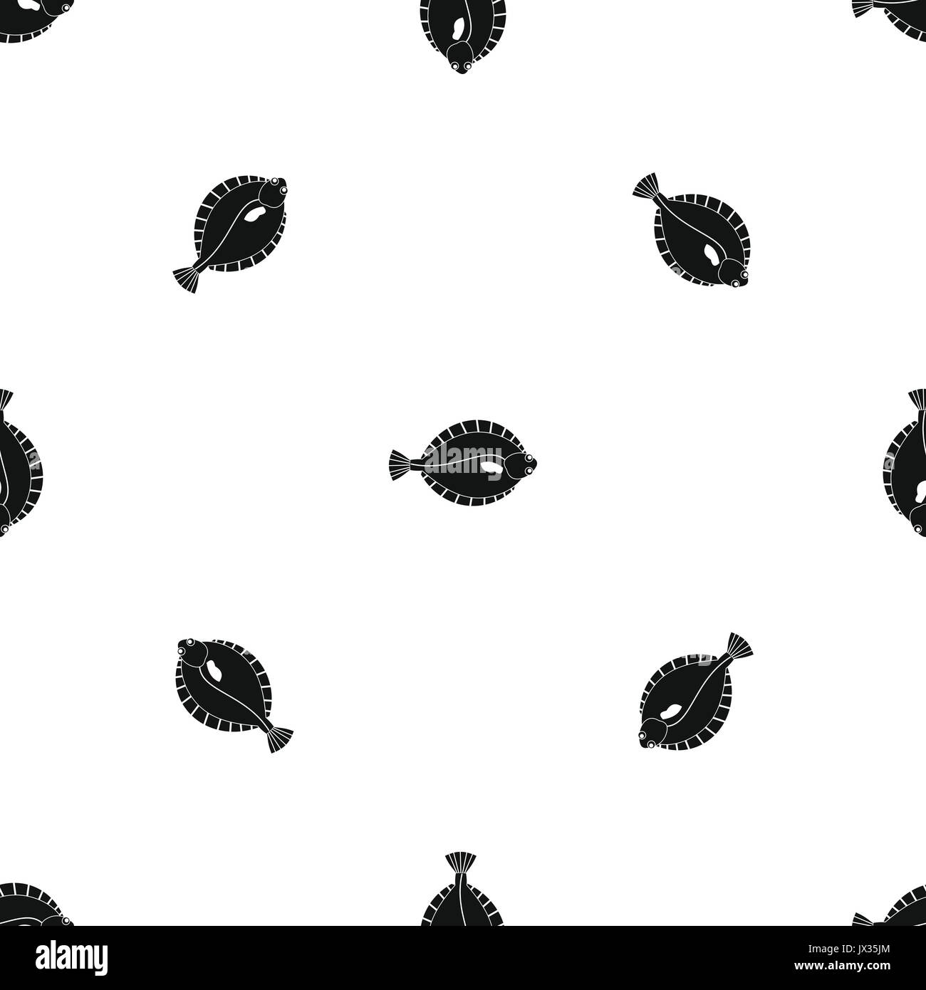 Flounder pattern seamless black Stock Vector Image & Art - Alamy