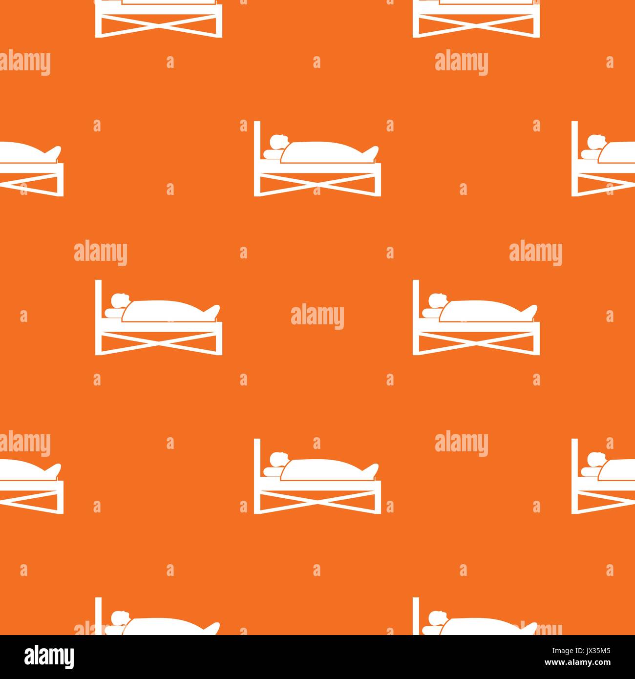 Patient in bed in hospital pattern seamless Stock Vector Image & Art ...