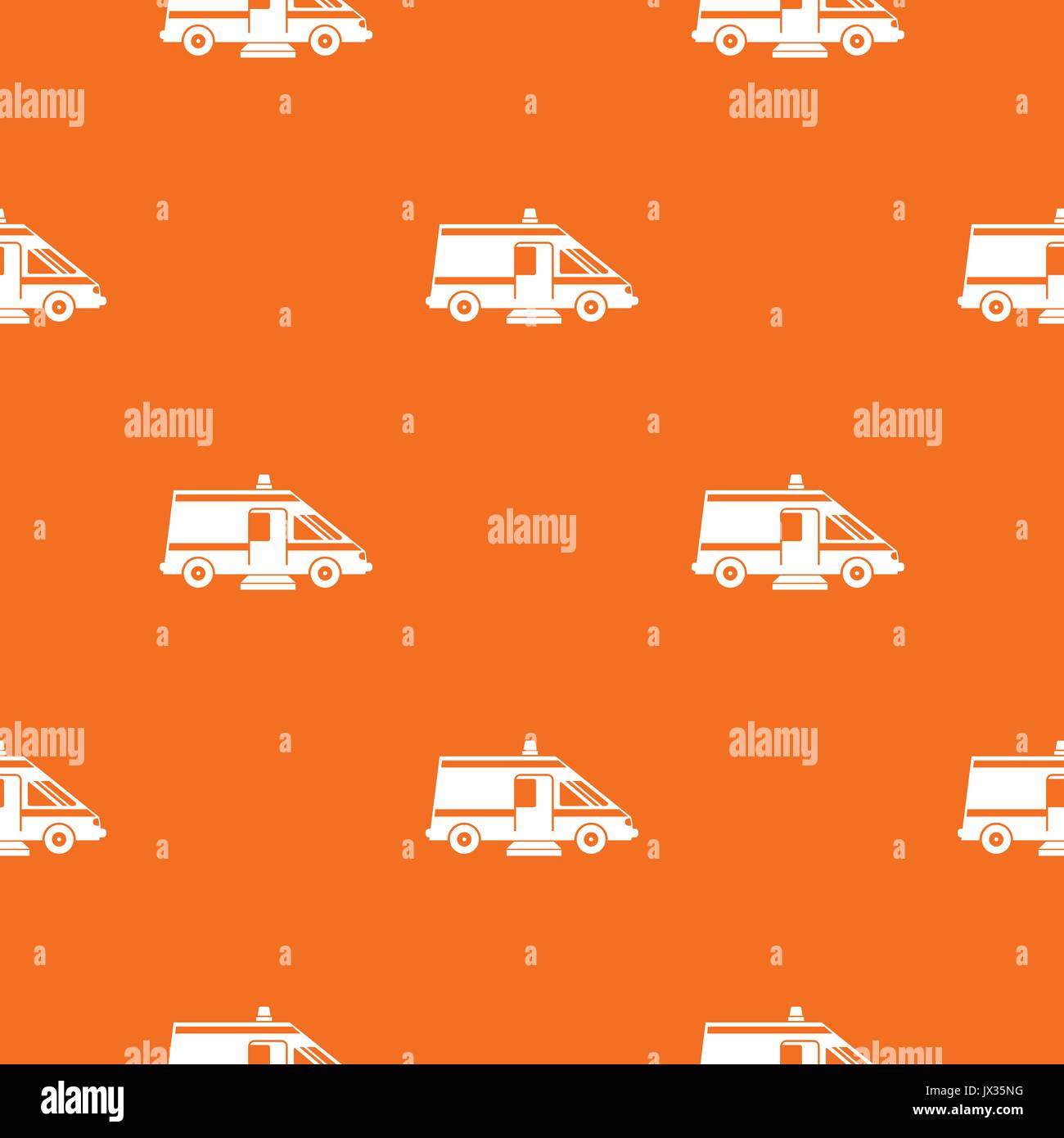 Ambulance car pattern simple hi-res stock photography and images - Alamy