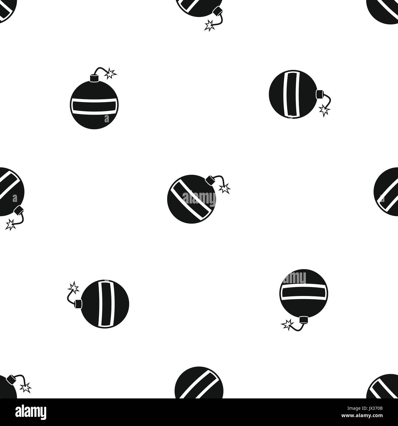 Bomb pattern seamless black Stock Vector Image & Art - Alamy