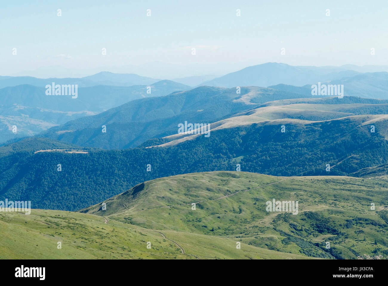 mountain scenery in Carpathians Stock Photo - Alamy
