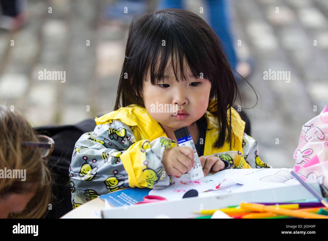 girl jumping off wall Stock Photo - Alamy