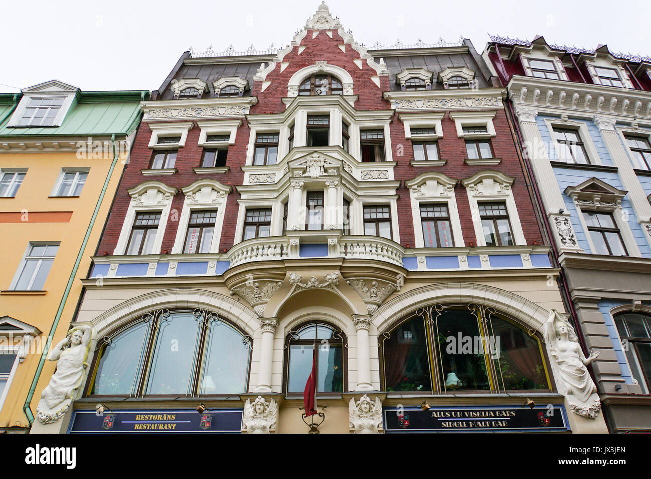 Riga latvia detailed art hi-res stock photography and images - Alamy