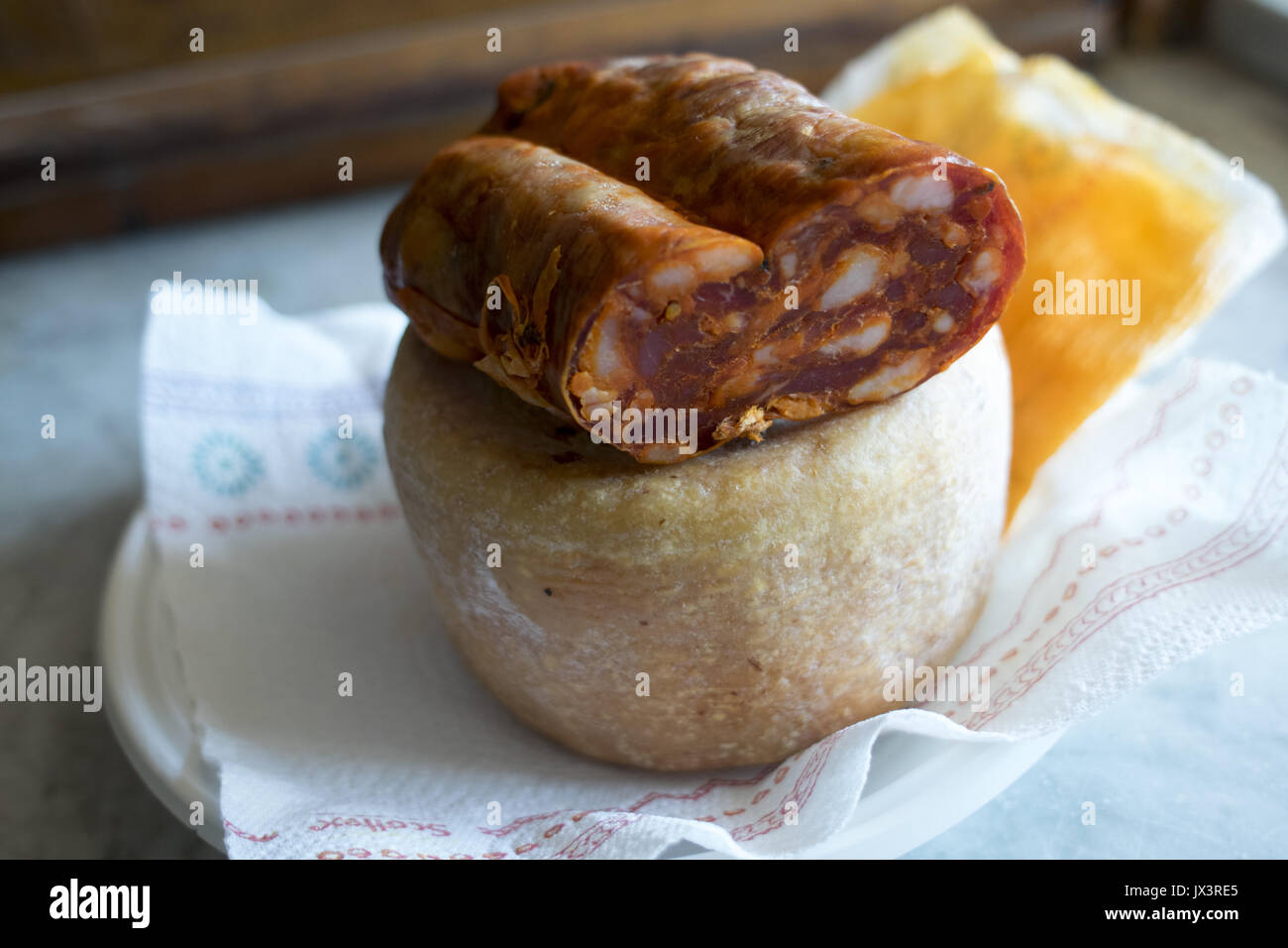 Italian product regionals with calabrese soppressata and sardinian ...