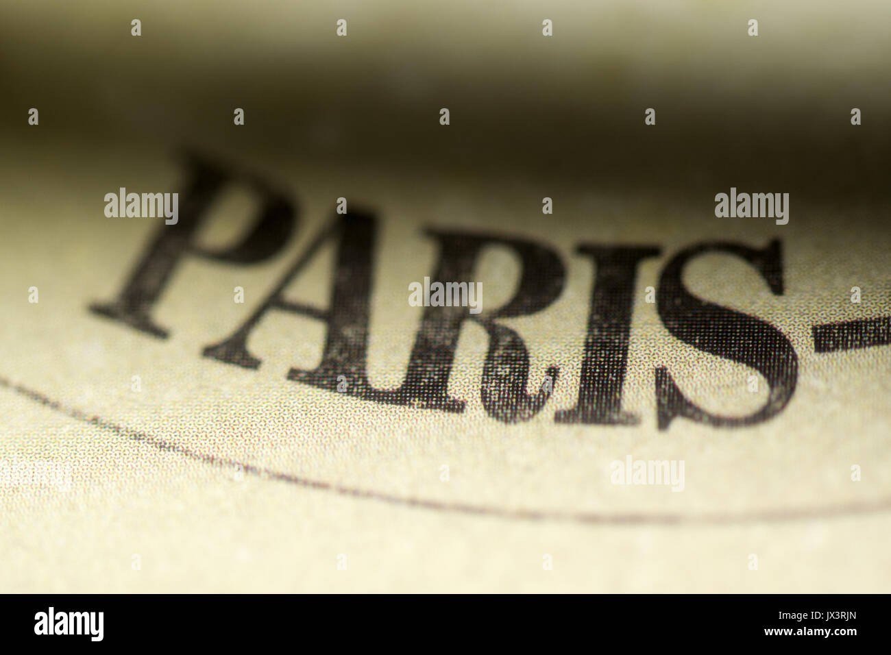 ancient written Paris on a texture background Stock Photo - Alamy