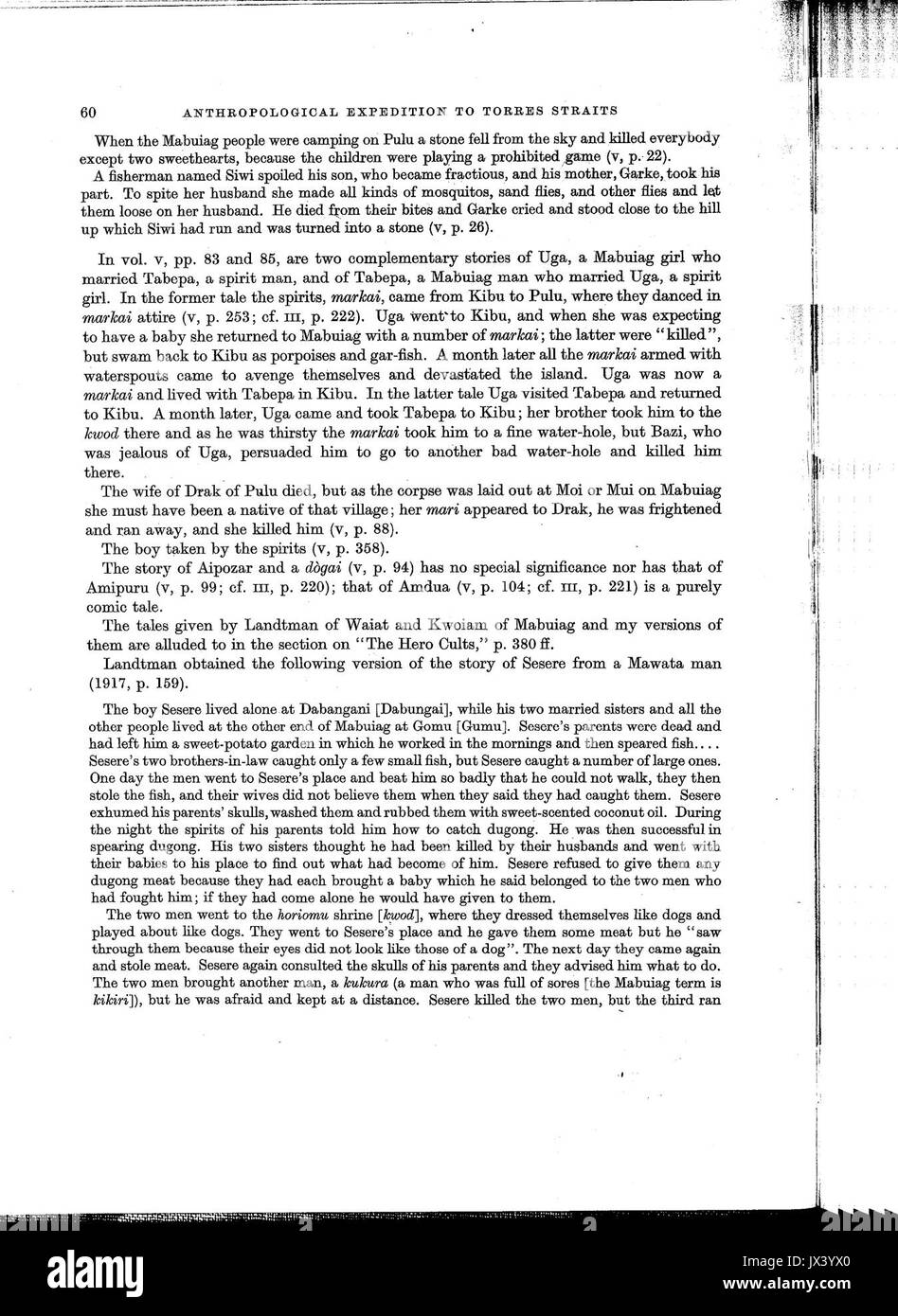 Haddon Reports of the Cambridge Anthropological Expedition to Torres ...