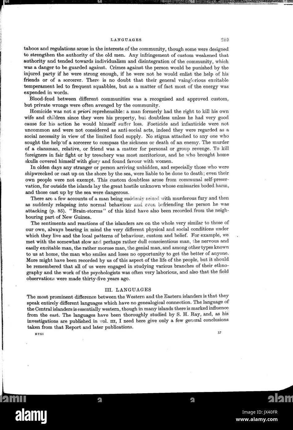 Haddon Reports of the Cambridge Anthropological Expedition to Torres ...