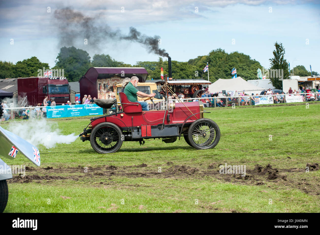 Stanley Steam Car Stock Photo - Alamy