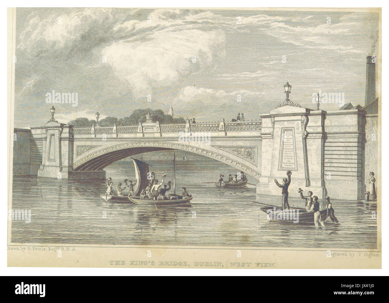 Kings bridge dublin hi-res stock photography and images - Alamy