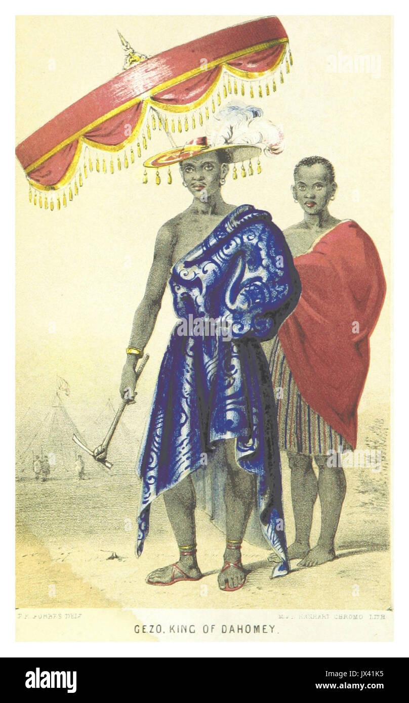 King gezo dahomey hi-res stock photography and images - Alamy