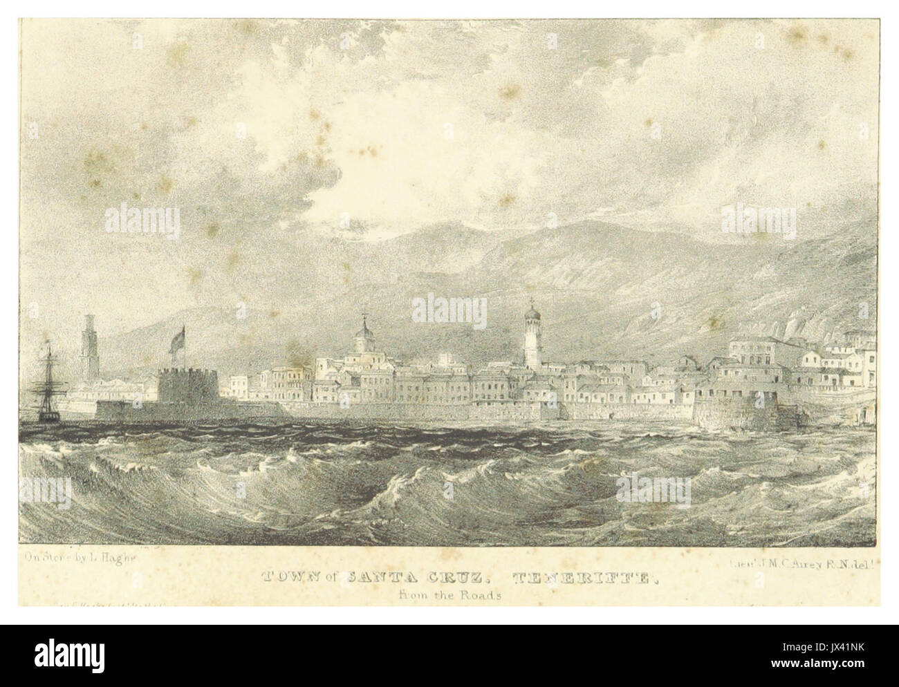 Teneriffe map hi-res stock photography and images - Alamy