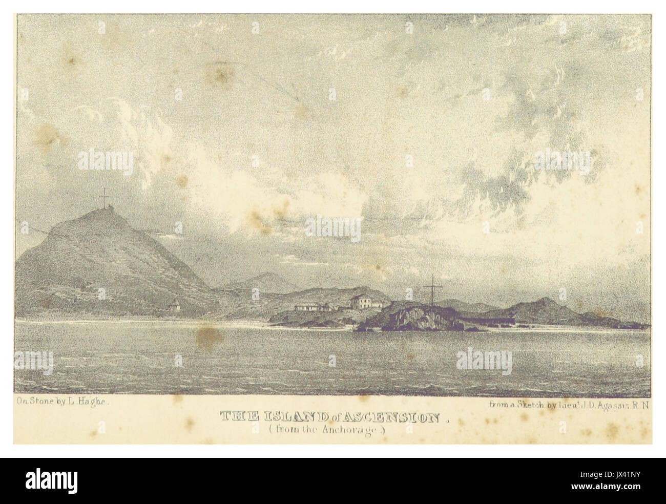 Map of ascension island hi-res stock photography and images - Alamy