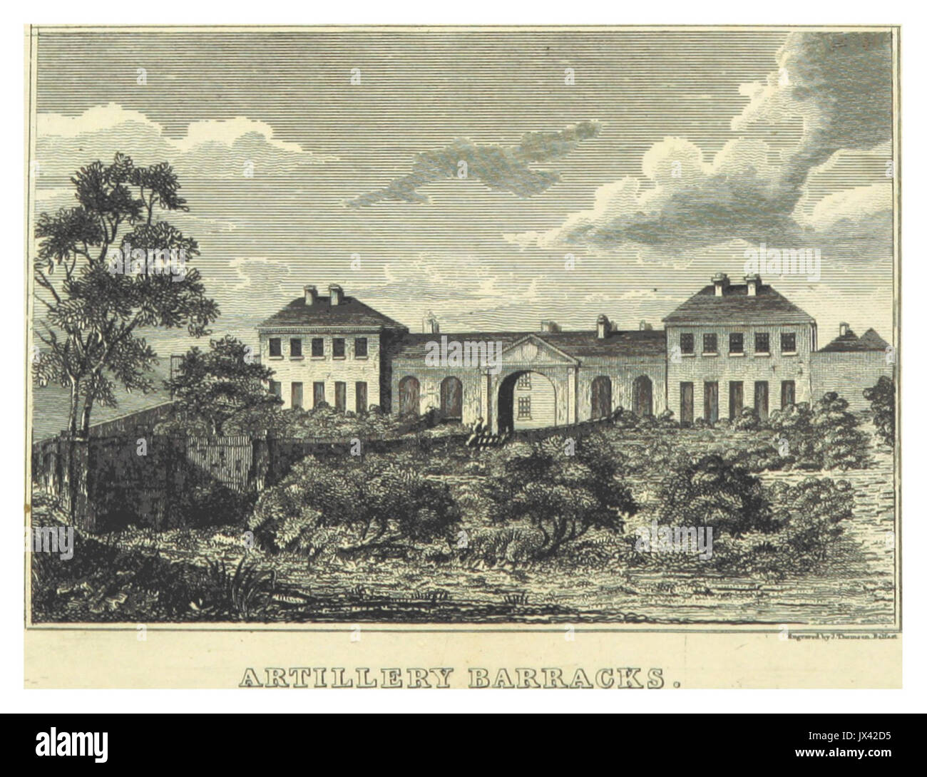 Fort barracks Cut Out Stock Images & Pictures - Alamy