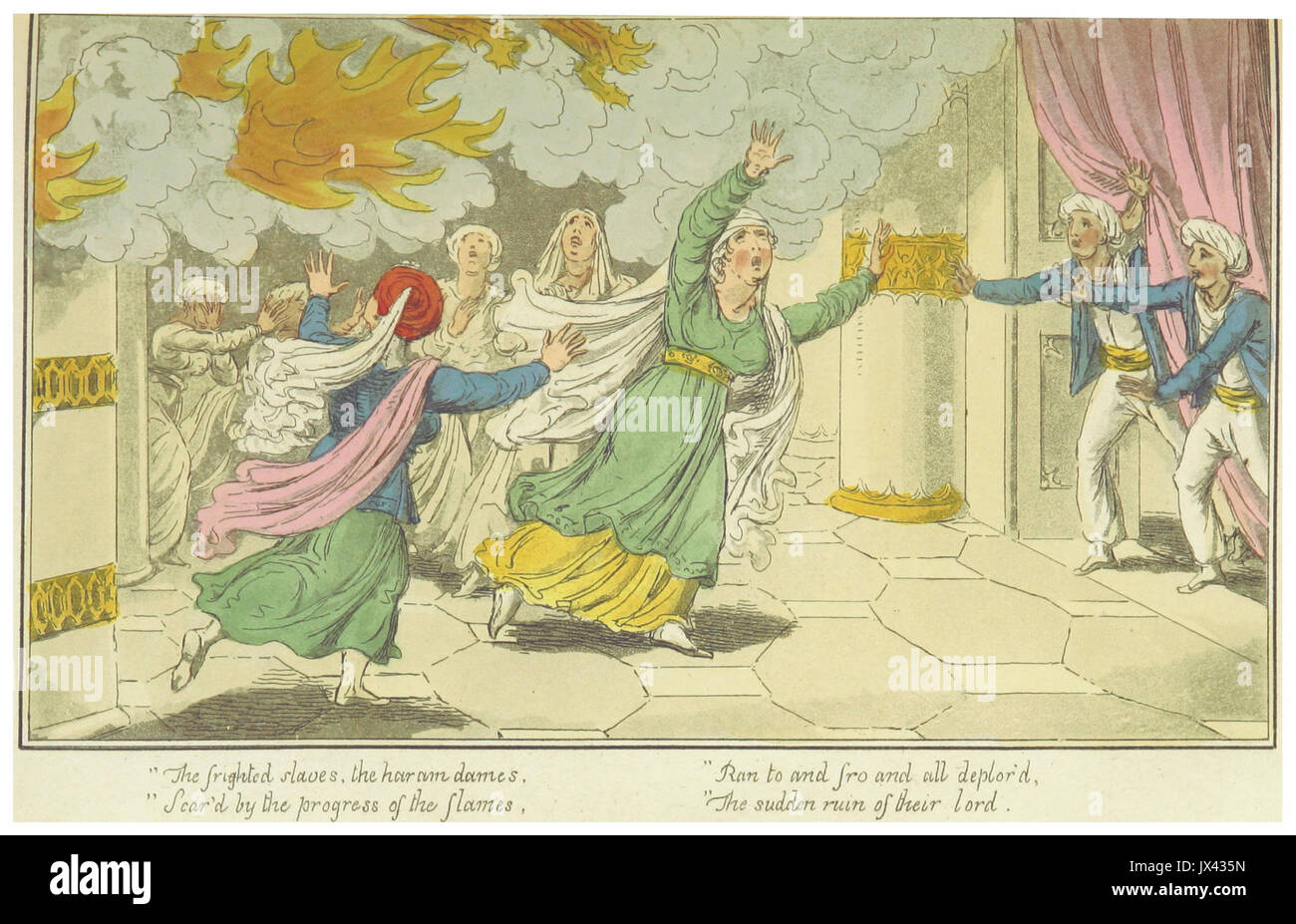 Adventures of a Post Captain(1817) p177 Stock Photo - Alamy