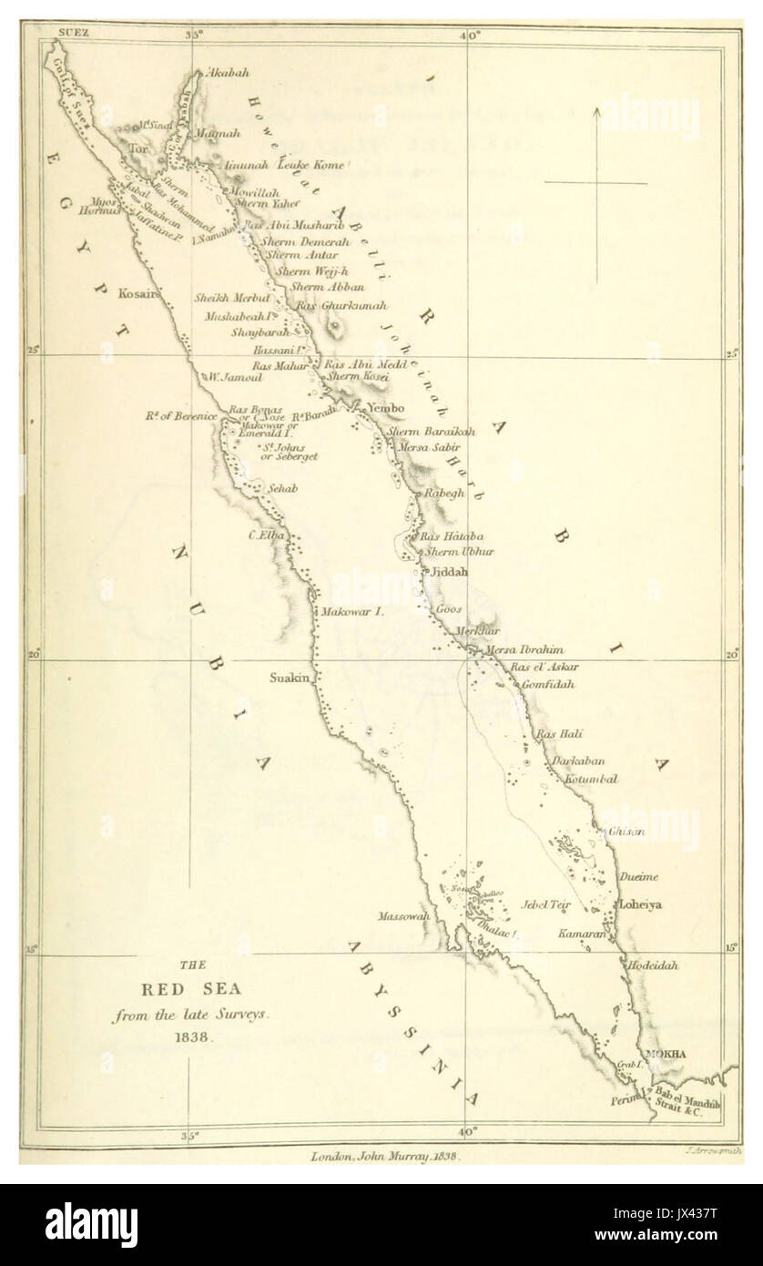 Map of ethiopia red sea hi-res stock photography and images - Alamy