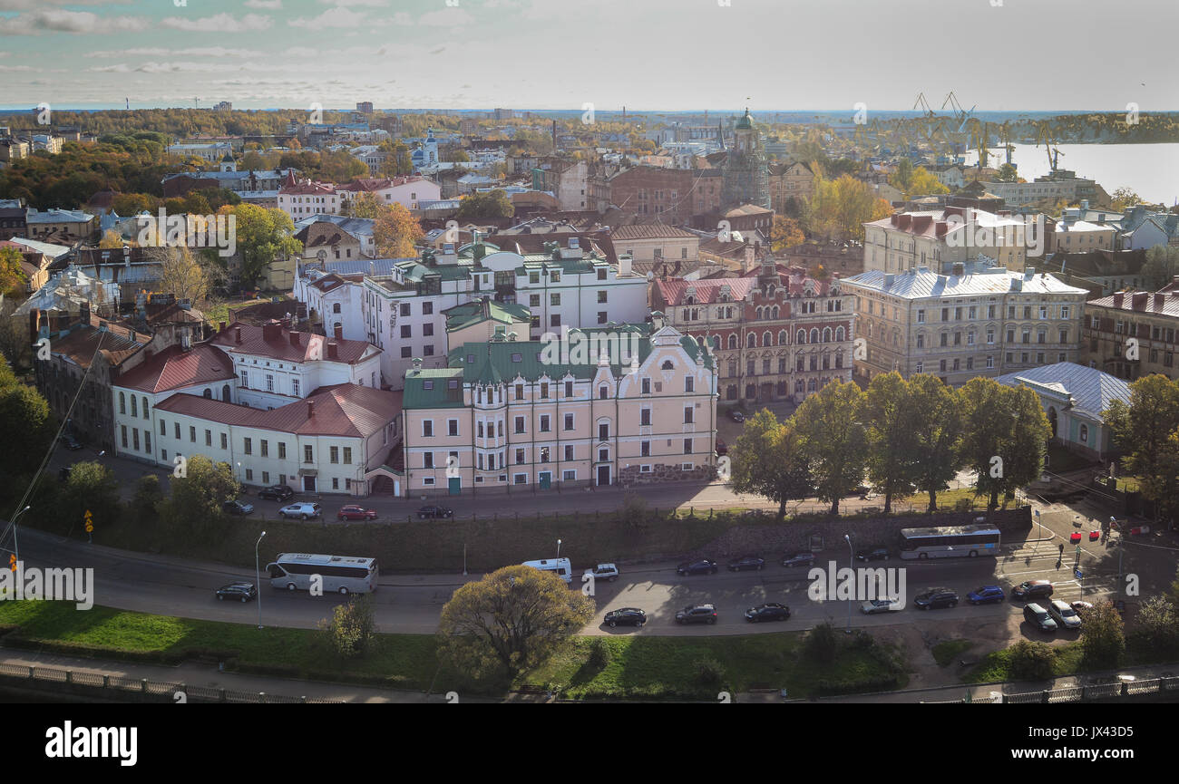 Vyborg castle medieval streets city hi-res stock photography and images ...