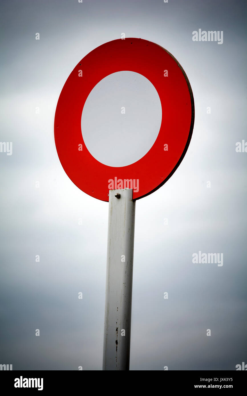 Winning finish post at horse racing venue Stock Photo - Alamy