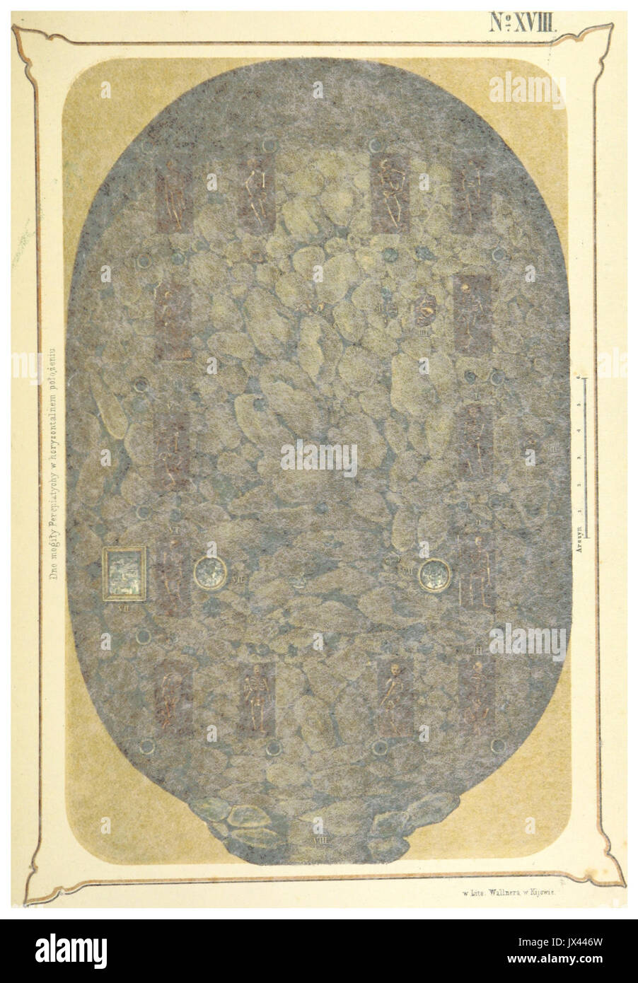 This plate from the 1850 work by Grabowski is part of a series ...