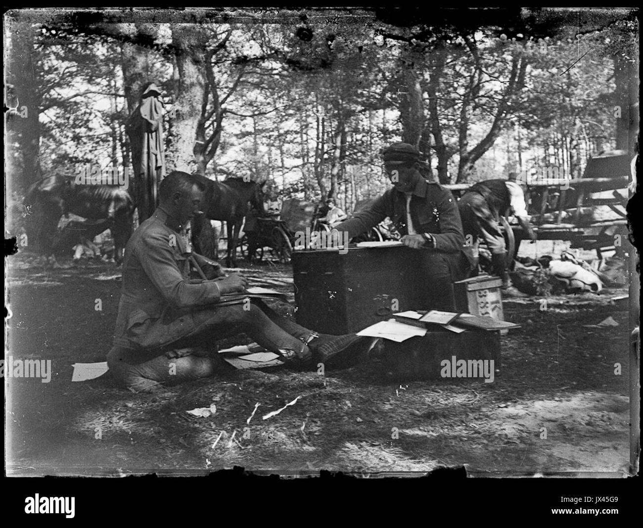 Office field staff Black and White Stock Photos & Images - Alamy