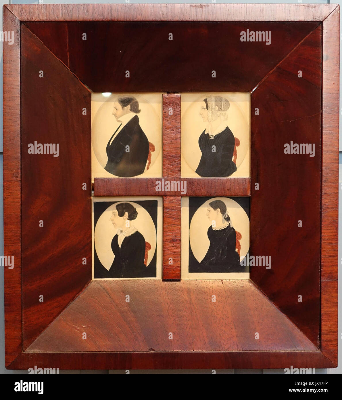 Dewey Family portraits, attributed to Justus Dalee (1793 1878) and the ...