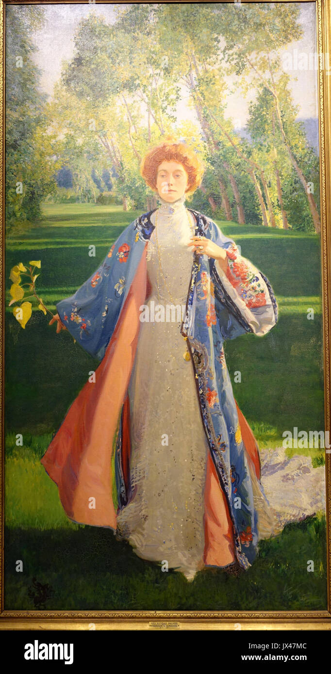 May Palmer by Frederick MacMonnies, 1901 1902, oil on canvas Bennington ...