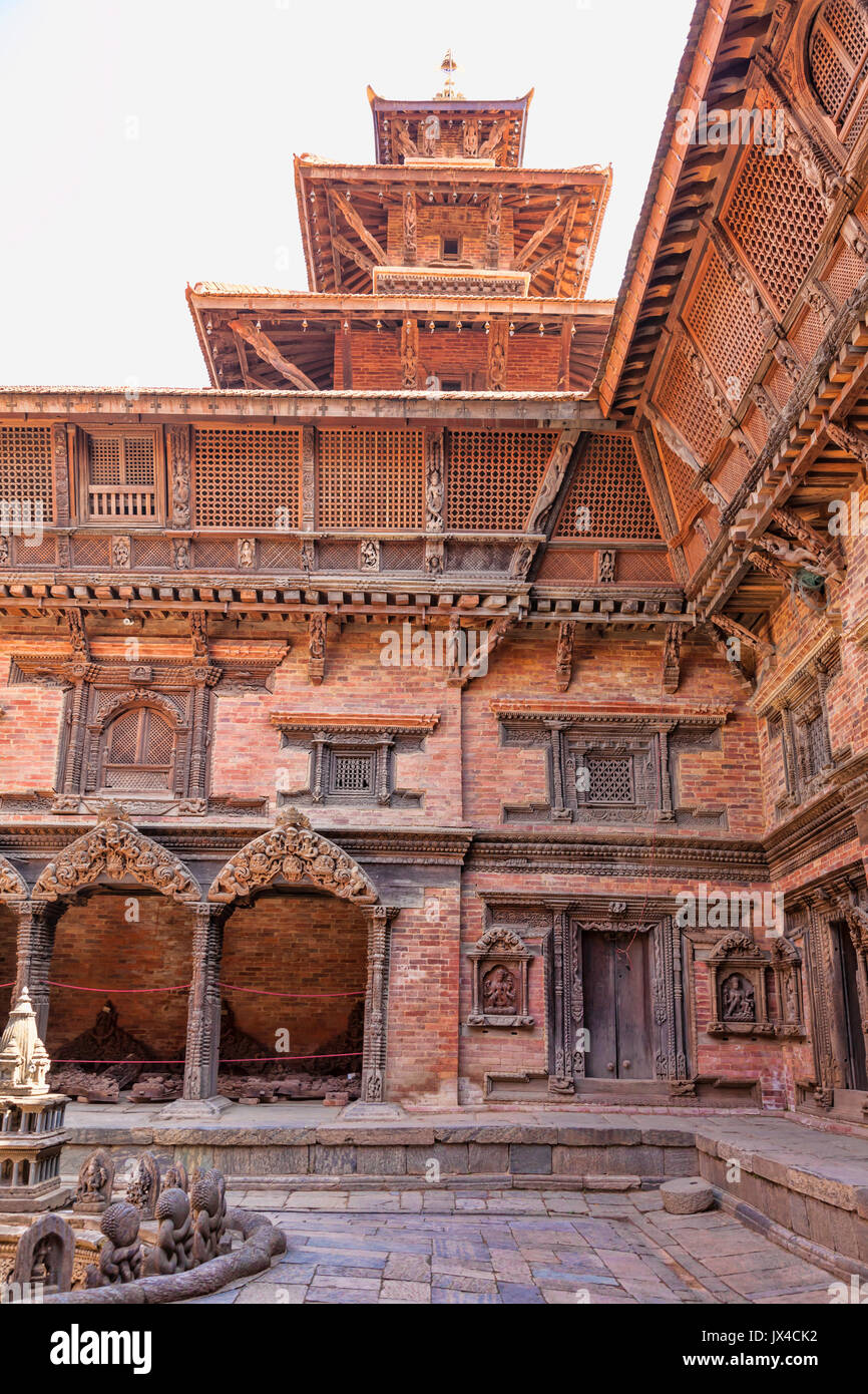 Museum in Patan,Nepal,Asia ancient Patan in the Kathmandu Valley Stock ...