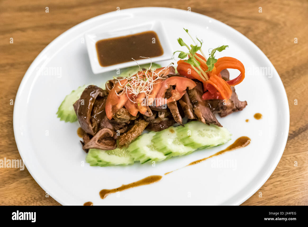 Loba deep Fried cinnamon pork and chitterlings, Southern Thai recipe ...