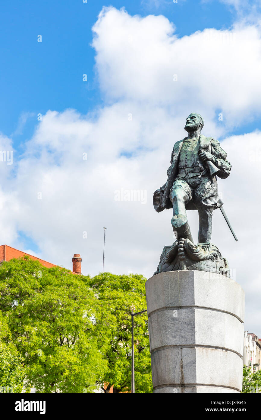 Ferdinand Magellan Statue in Lisbon Portugal Stock Photo - Alamy