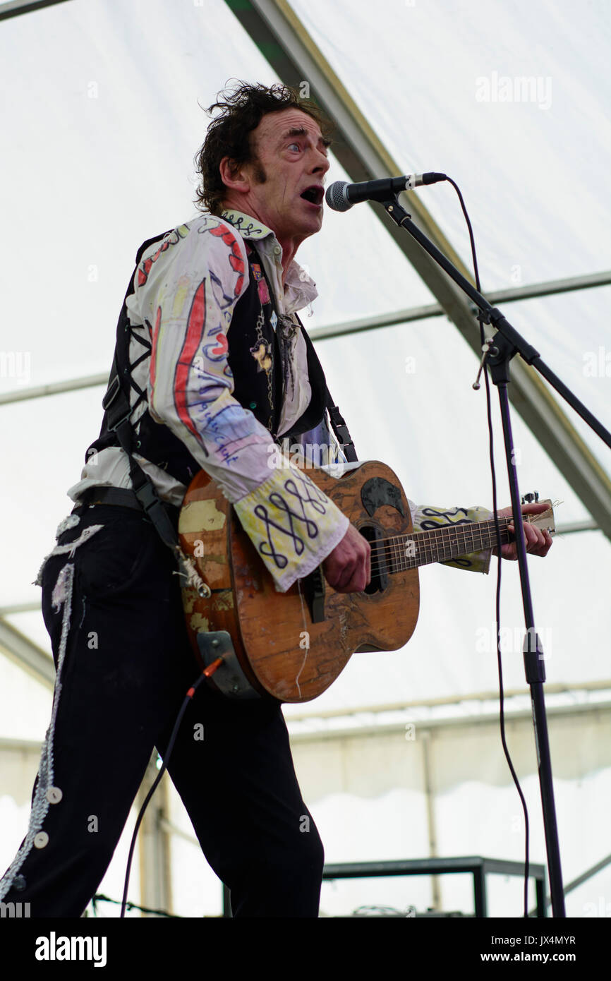 Ed Tudor Pole at Woodhorn Lane Festival Stock Photo - Alamy