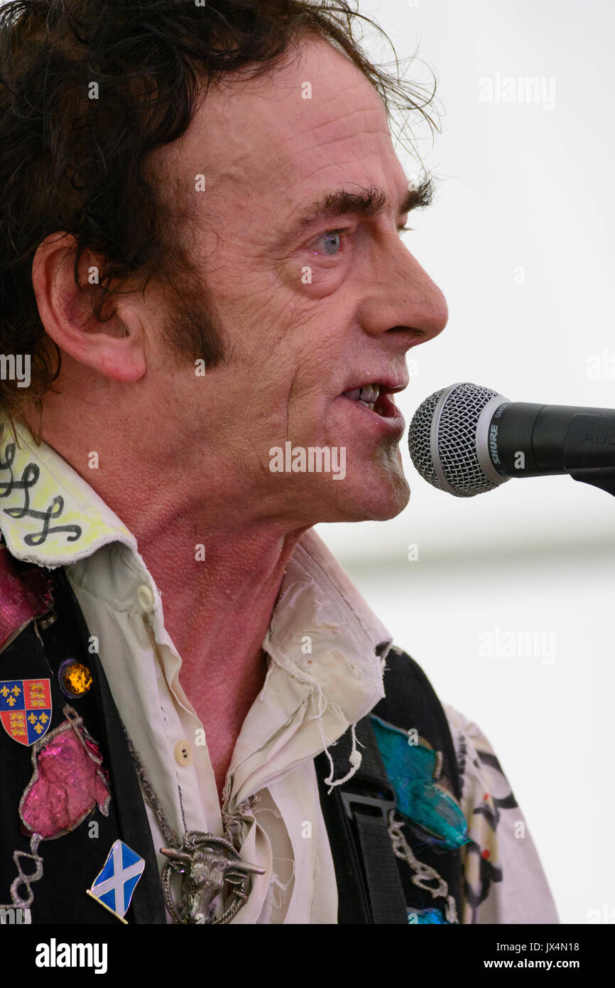 Ed Tudor Pole at Woodhorn Lane Festival Stock Photo - Alamy