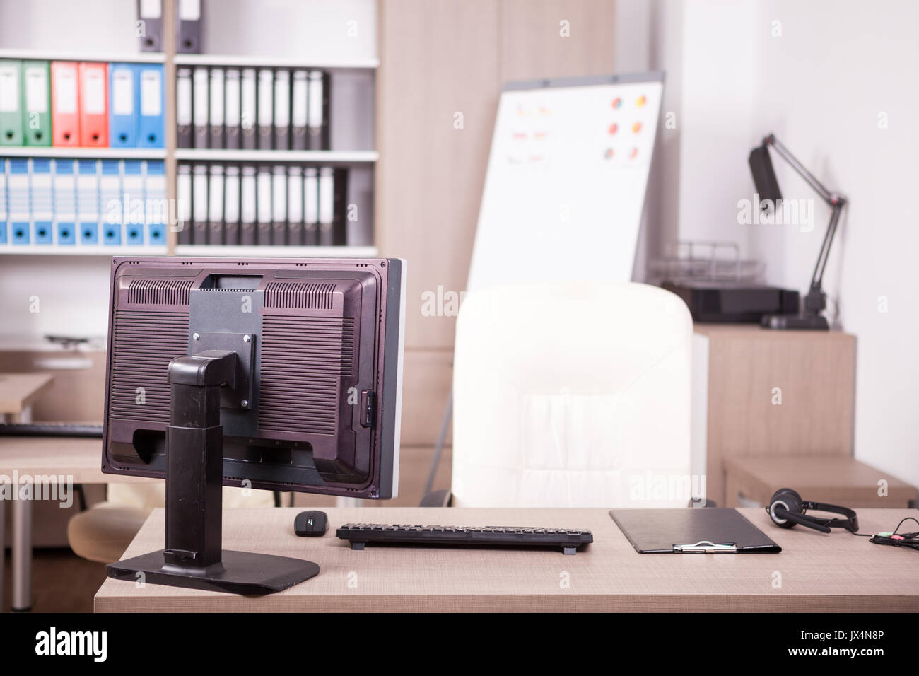 Empty business office interiorin modern building Stock Photo - Alamy
