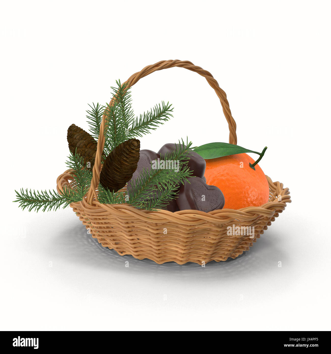 Spruce branches in vintage Cut Out Stock Images & Pictures - Alamy